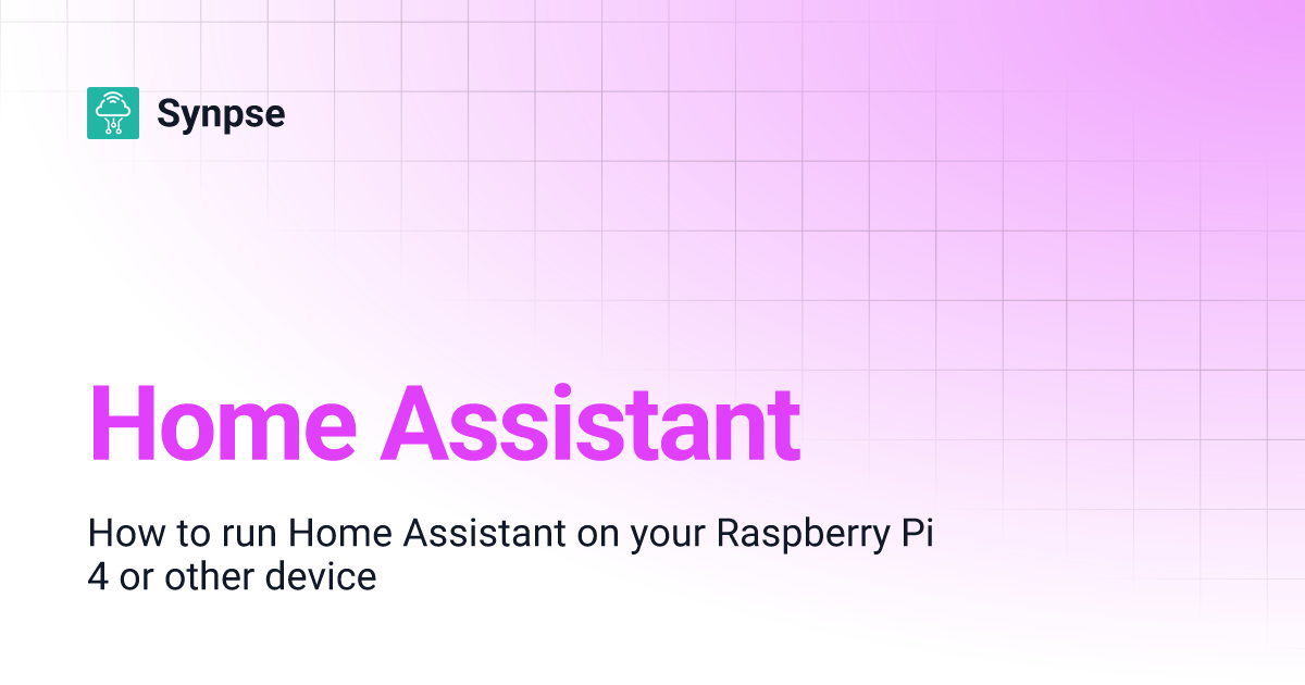 Home Assistant | Synpse